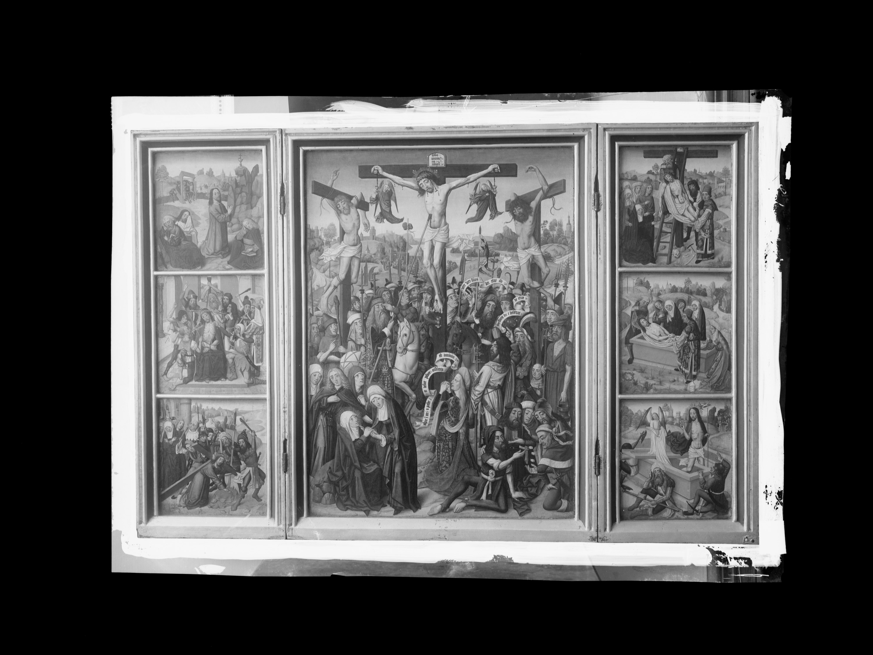 Kreuzigungsaltar und Leiden Christi - Kunstwerke - Kunsthistorisches Museum - KHM.at