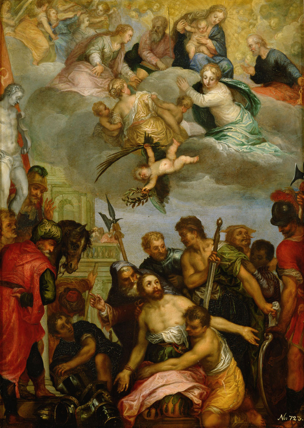 Martyrium des hl. Georg - Kunstwerke - Kunsthistorisches Museum - KHM.at