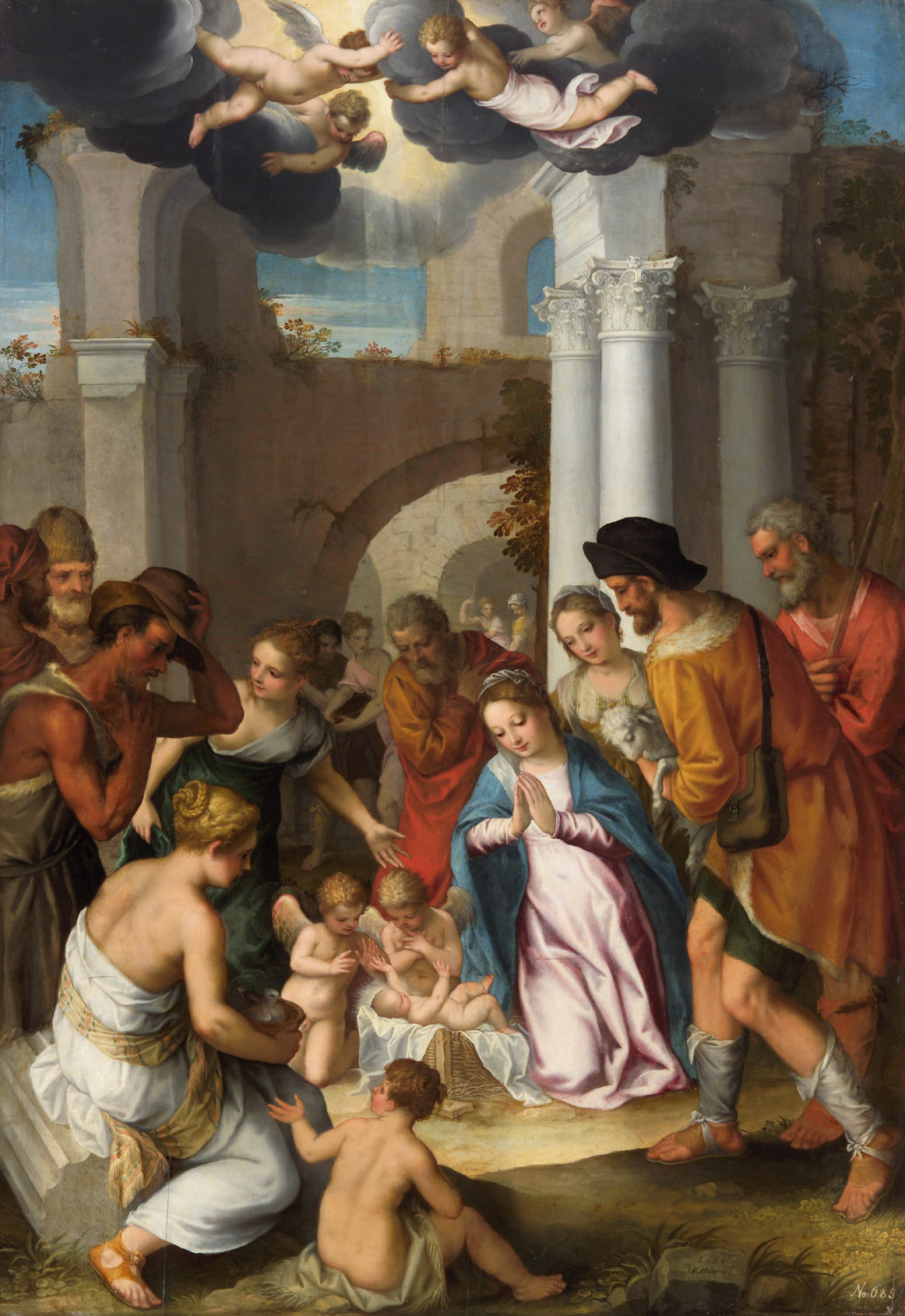 Anbetung der Hirten - Kunstwerke - Kunsthistorisches Museum - KHM.at