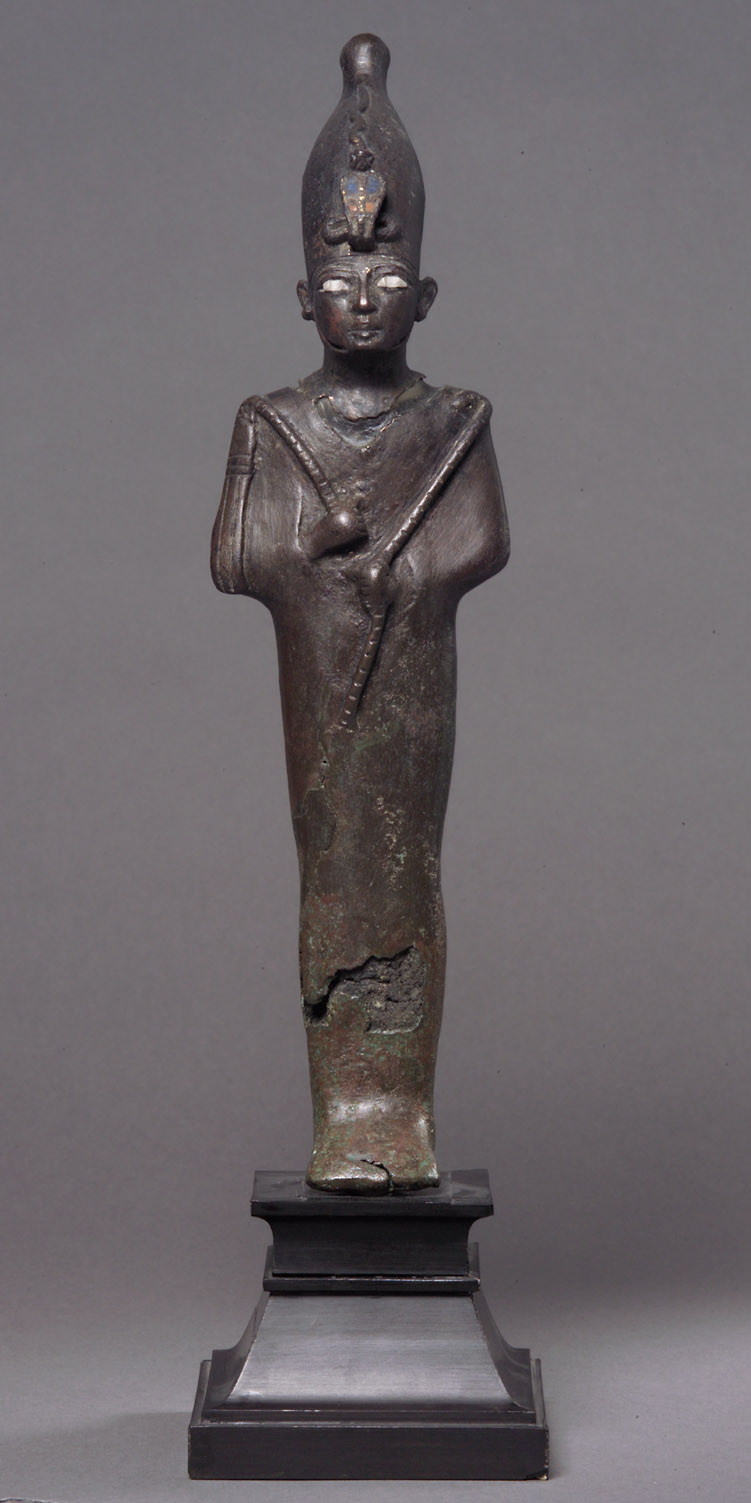 Gott Osiris, stehend - Artworks - Kunsthistorisches Museum - KHM.at
