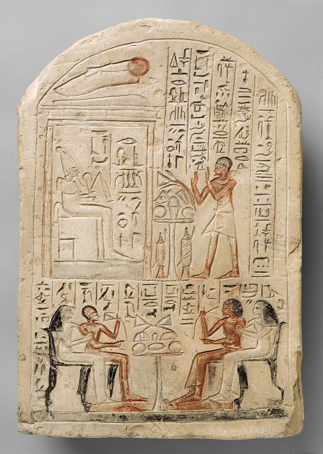 Stele des Weser-nebu - Kunstwerke - Kunsthistorisches Museum - KHM.at