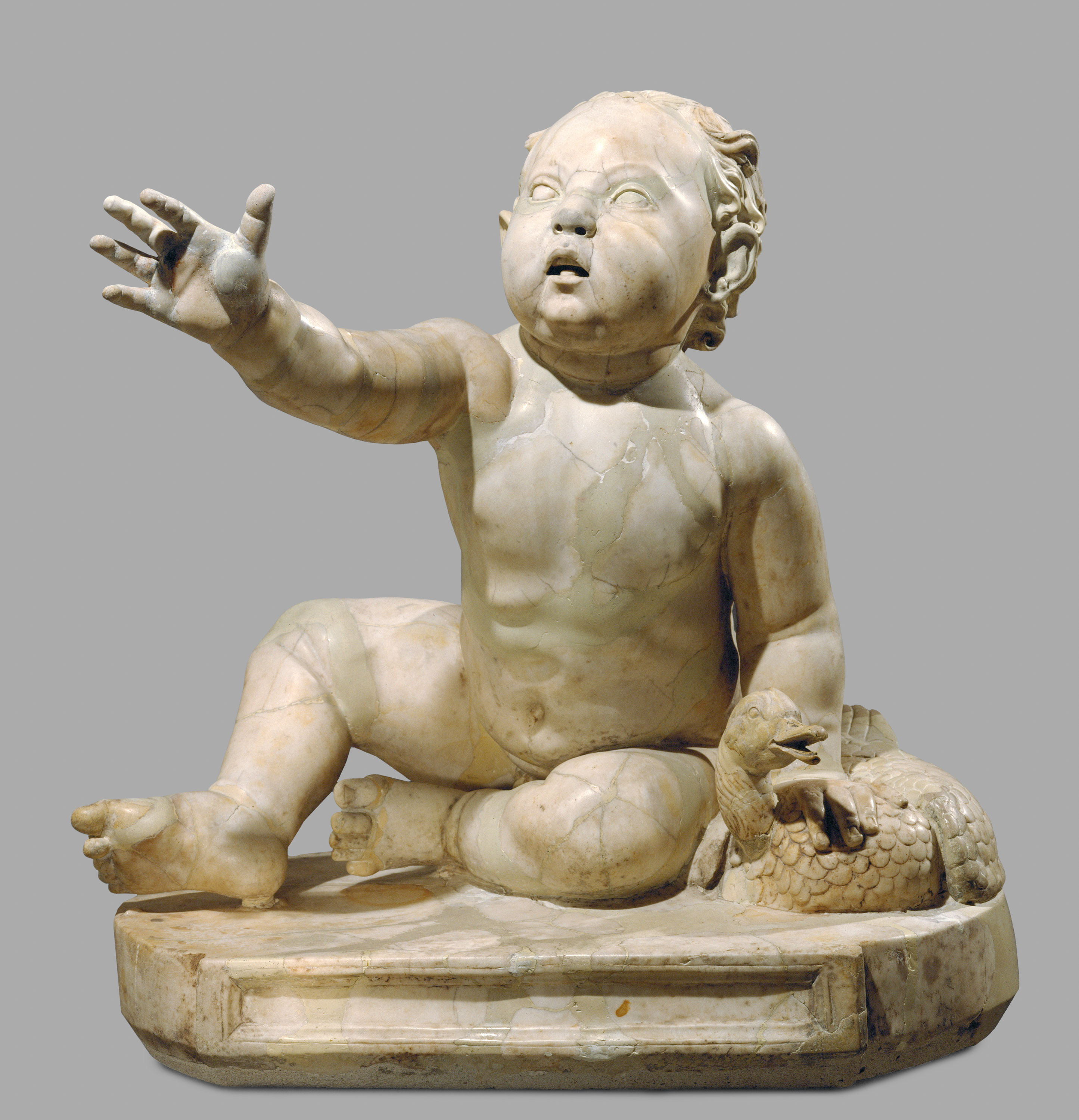 Knabe mit Fuchsgans - Kunstwerke - Kunsthistorisches Museum - KHM.at