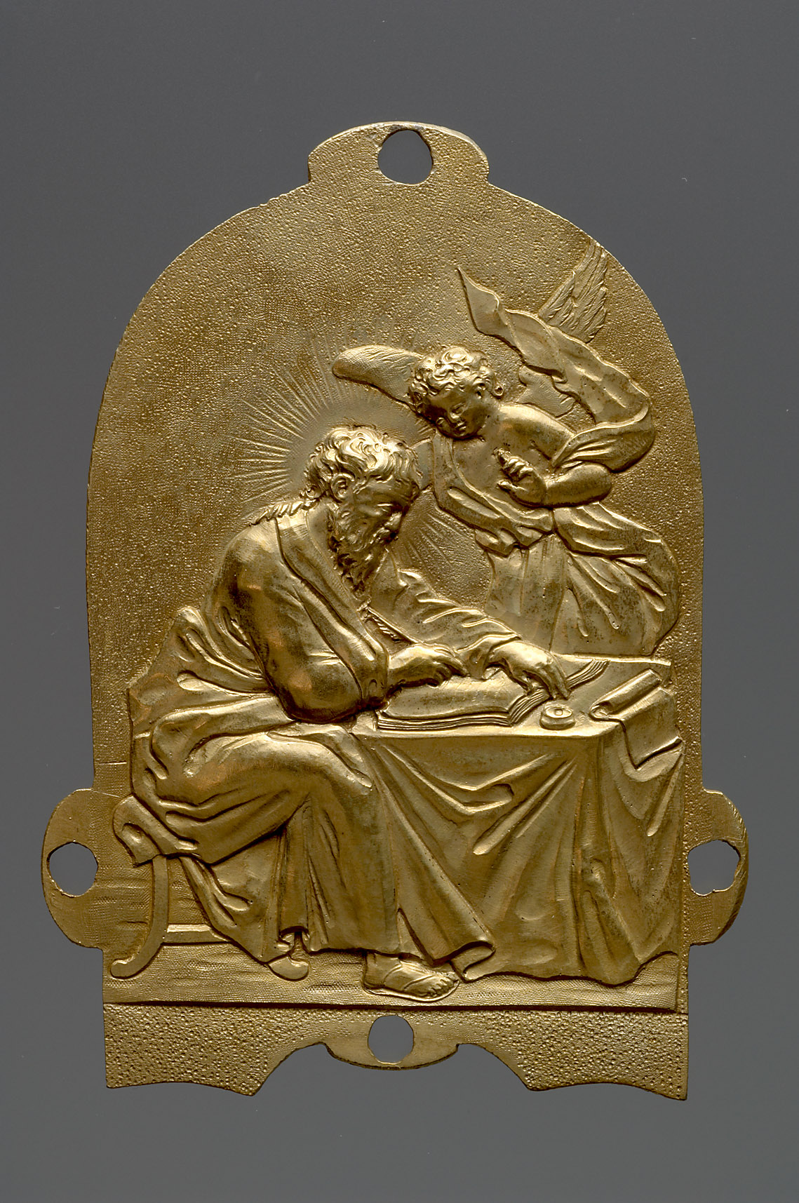 Evangelist Matthäus; Rest einer substitutorischen Reichskrone Kaiser Ferdinands III. - Artworks ...