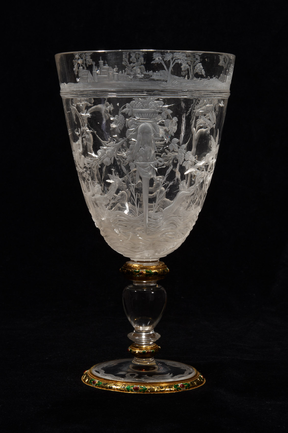 Cup with Sea Idyll - Artworks - Kunsthistorisches Museum - KHM.at