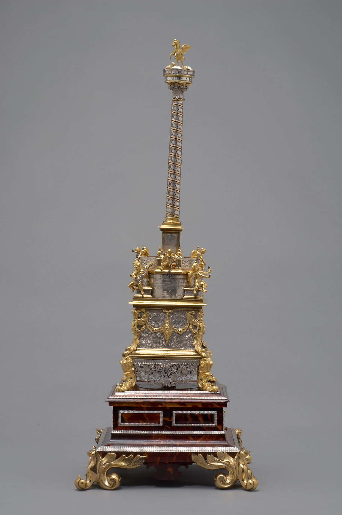 Columnar Table Clock - Artworks - Kunsthistorisches Museum - KHM.at