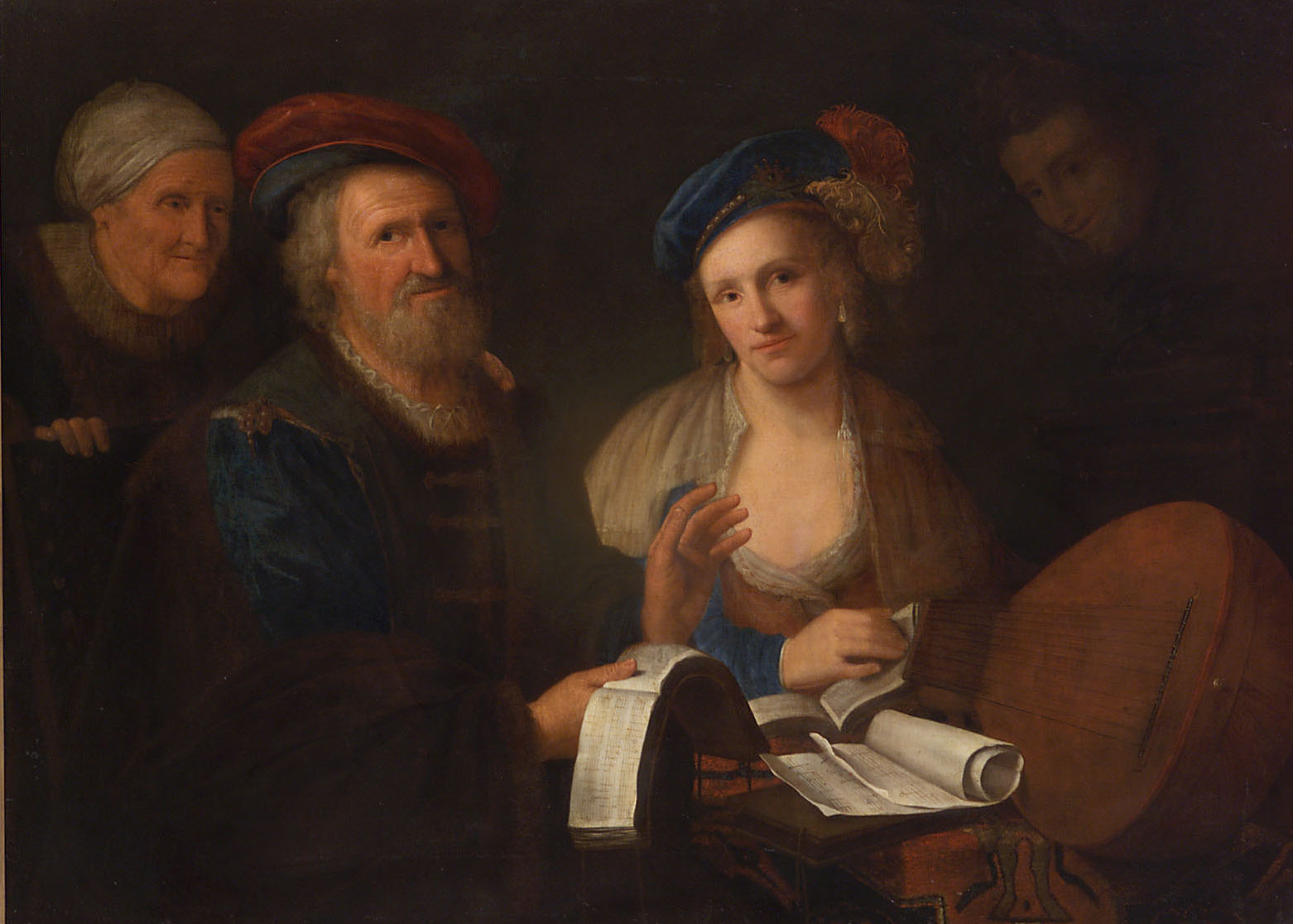 Musizierende Gesellschaft - Artworks - Kunsthistorisches Museum - KHM.at